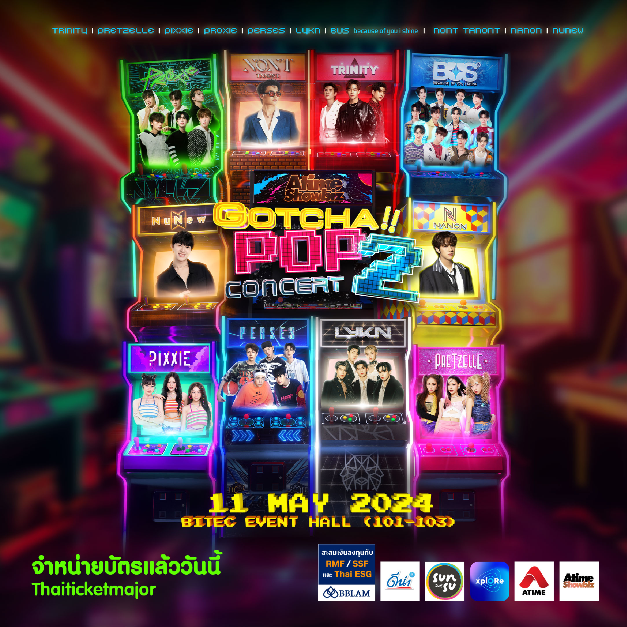GOTCHA POP 2 Concert - Bangkok International Trade & Exhibition Centre