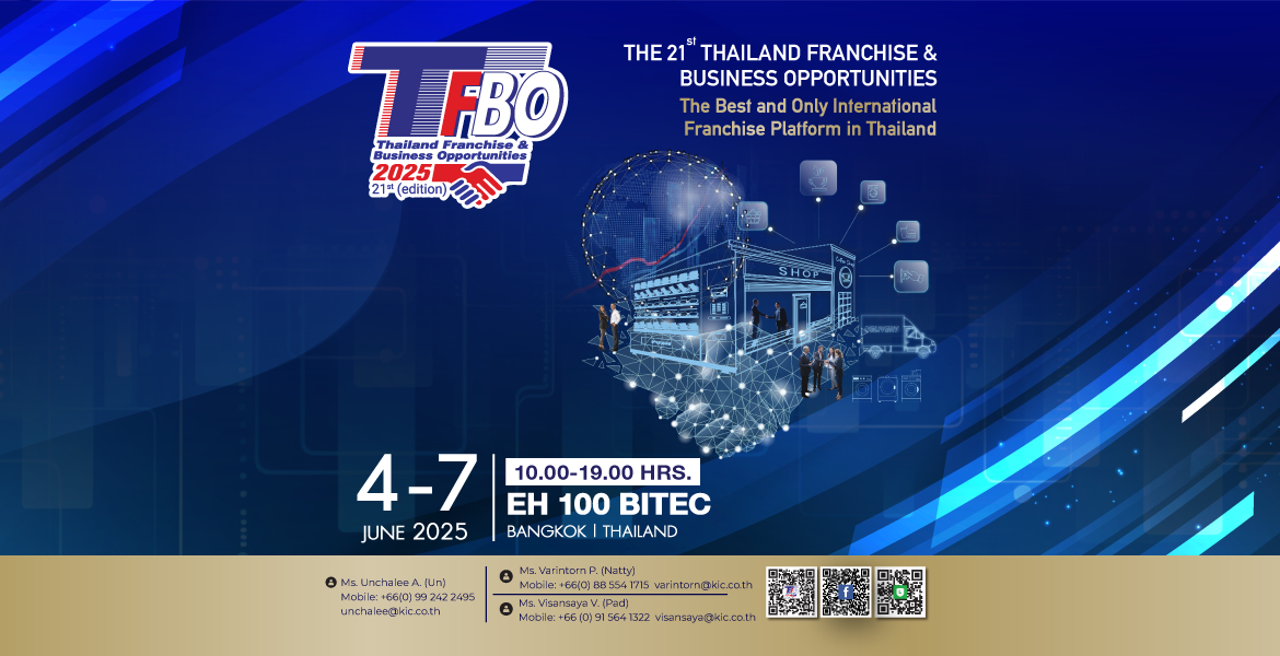 Thailand Franchise & Business Opportunities (TFBO 2025)